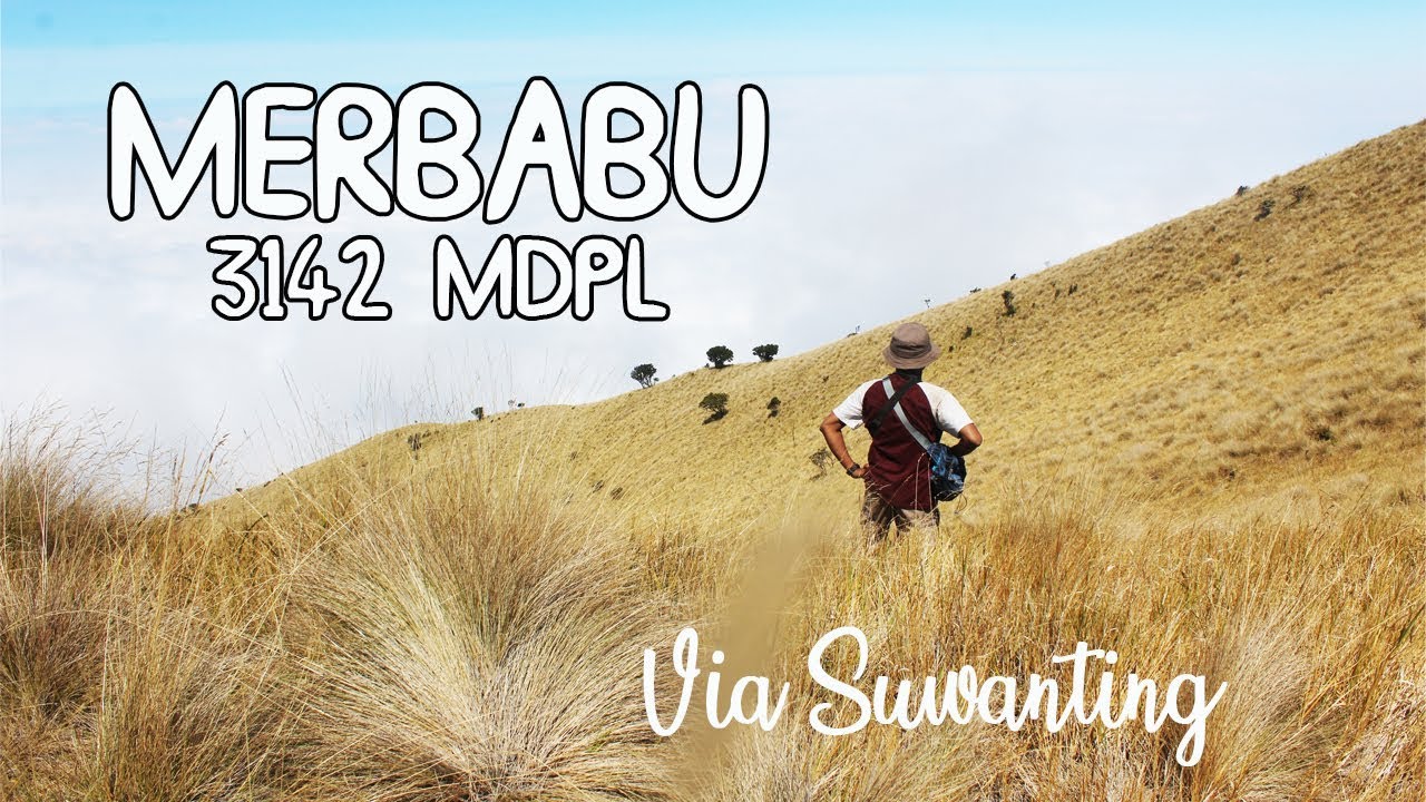 Merbabu 3142 mdpl Via Suwanting Kecewa di Puncaknya! - YouTube