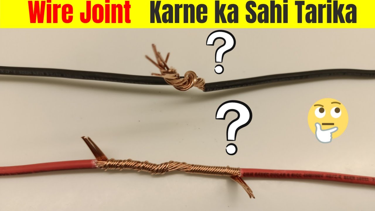 Awesome Idea! How to Twist Electric Wire Together | Properly Wire ...