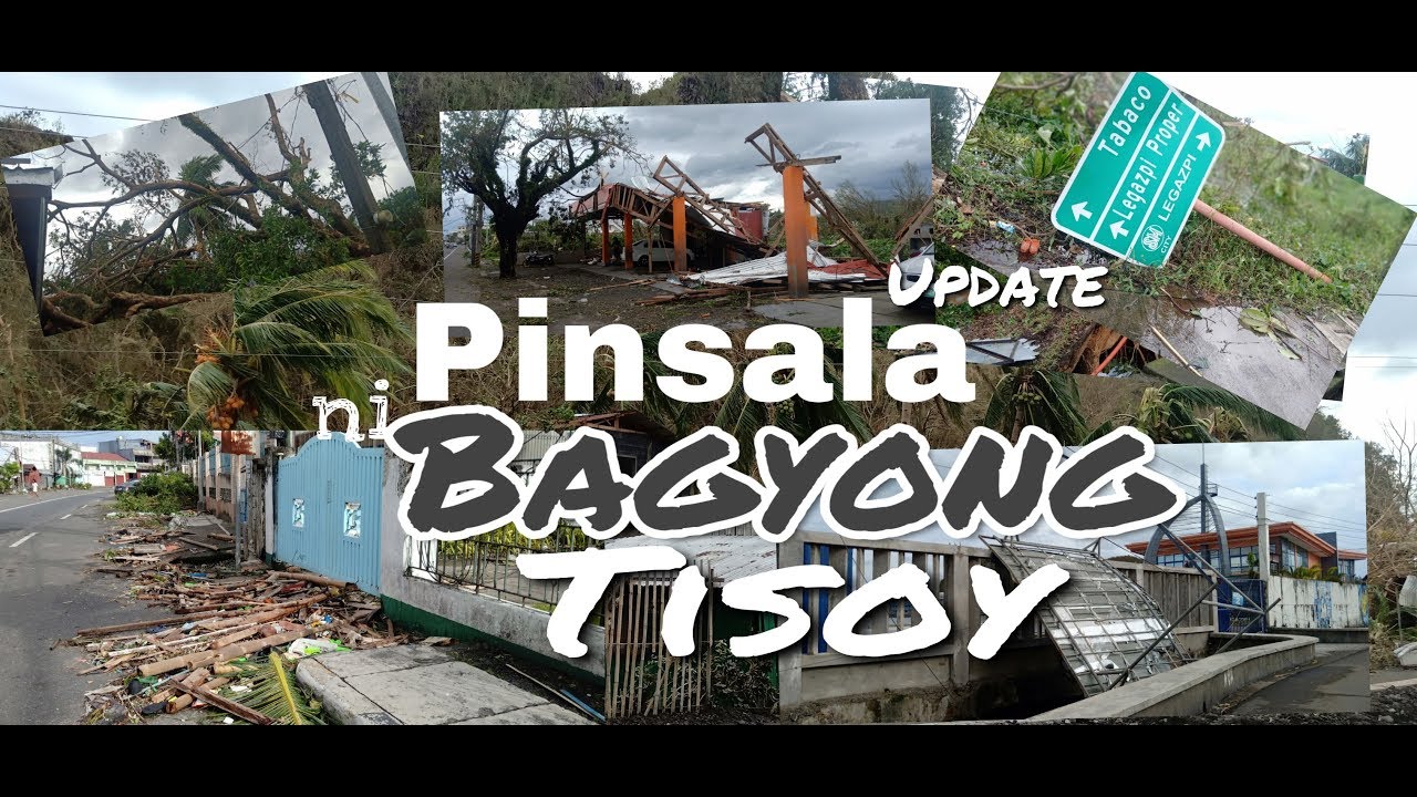 PINSALA NI BAGYONG TISOY update - YouTube