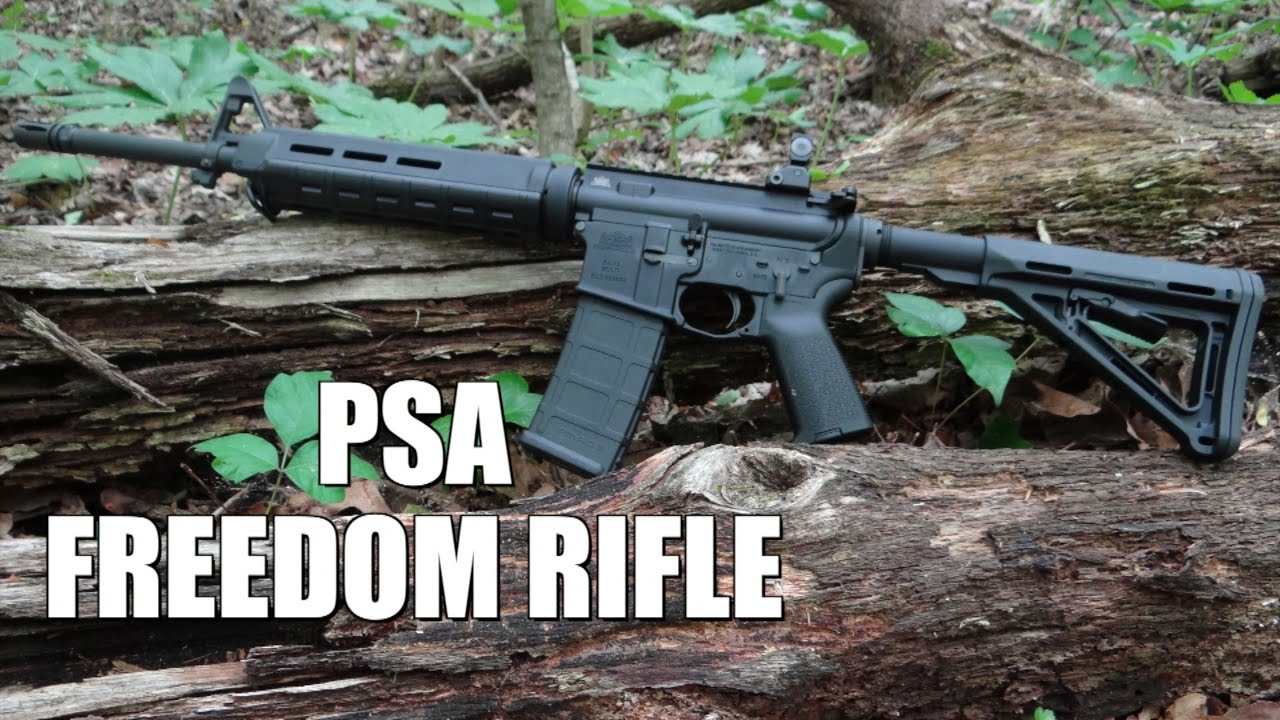 Palmetto State Armory Freedom AR-15 Rifle - YouTube