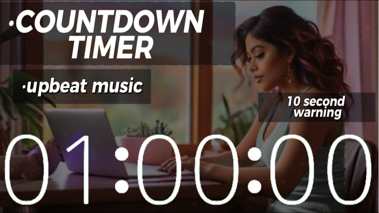 1 Hour Timer (60 Minute Countdown Timer) | Stay Focused with Lofi House ...