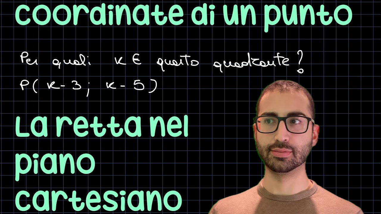 Esercizi sulle coordinate di un punto - La retta nel piano cartesiano ...