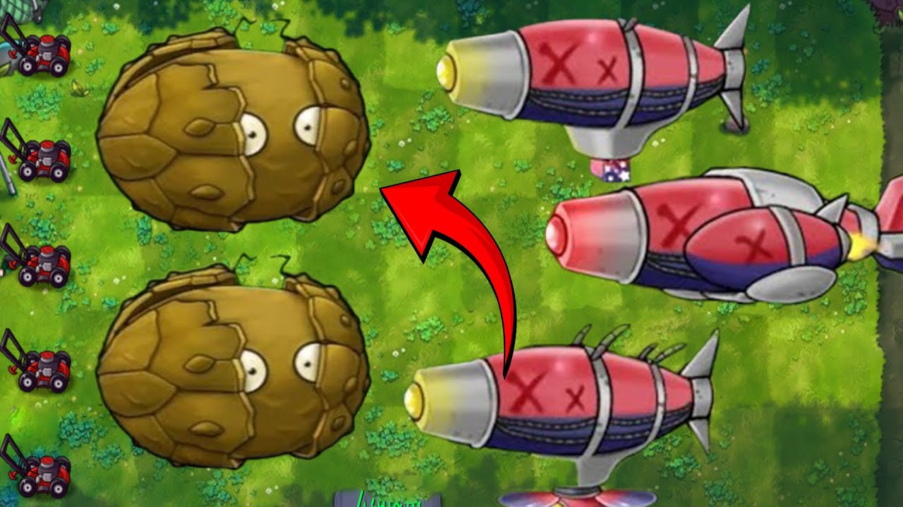 FORTNUT OR WALLNUT MONSTER, NEW PLANTS IN PVZ FUSION 2.8 - PLANTS VS ...