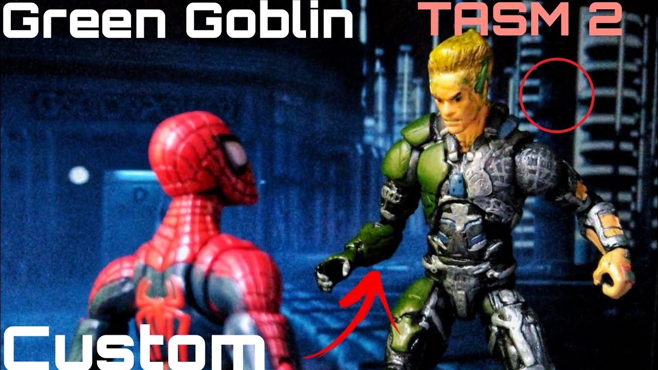 Custom- Green Goblin TASM2 (Marvel Legends) - spideycustoms - YouTube