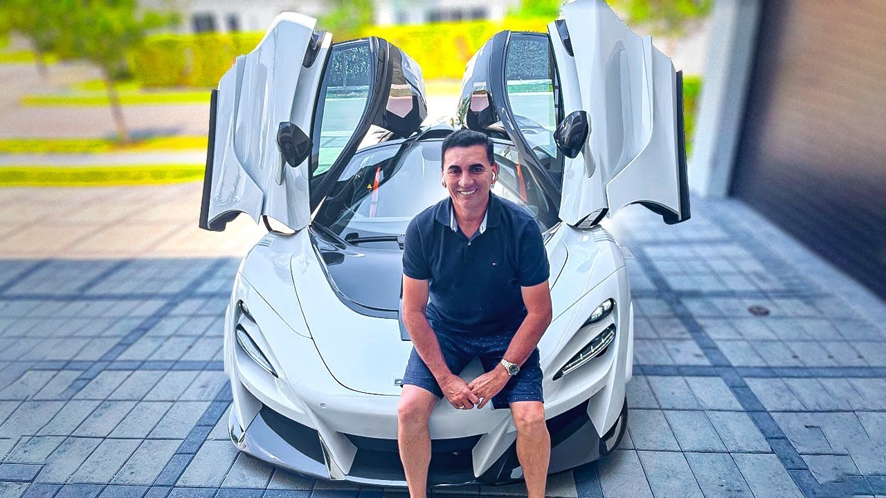 Meu pai dirigiu a MCLAREN N-LARGO! - YouTube