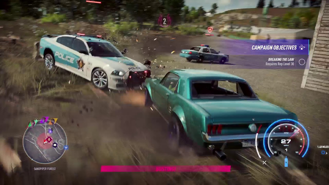 Need for Speed™ Heat_ Police chase - YouTube