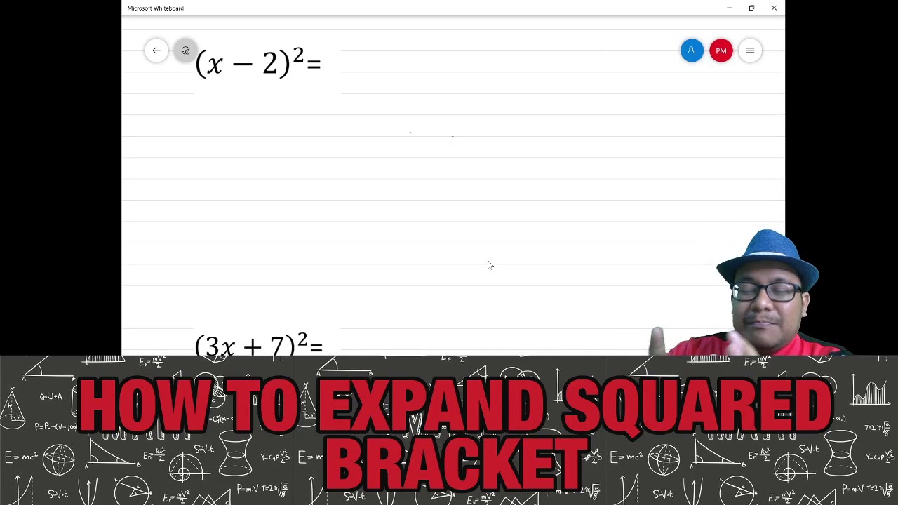 How To Expand Squared Bracket / Cara Kembangkan Kurungan Kuasa Dua ...