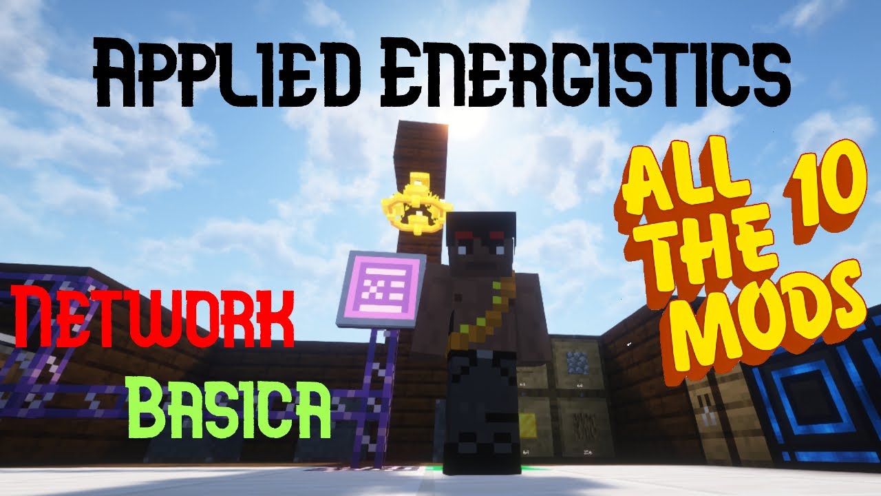 TUTORIAL - APPLIED ENERGISTICS Basico - ATM10 - YouTube