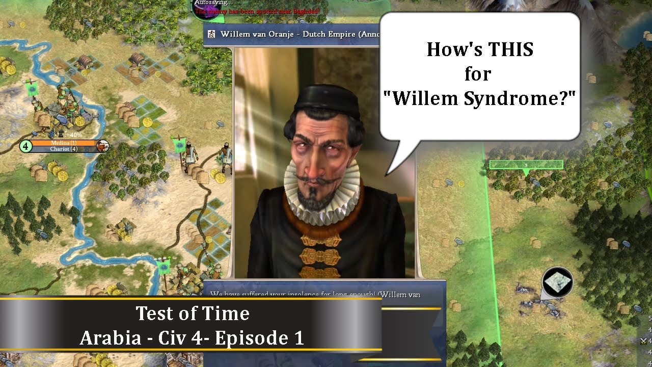 Civ 4 Arabia | Episode 1: Willem's March | Test of Time Metaseries ...