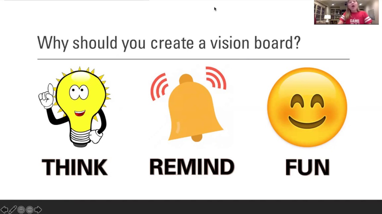 Vada Peters' Vision Board Class for Kids! - YouTube