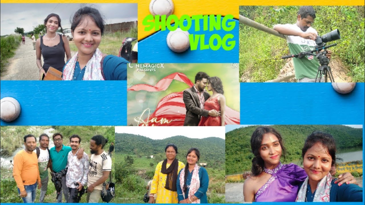 Aam Khonah sereng || shooting vlog video|| part-1 || Santali Hero Romeo ...