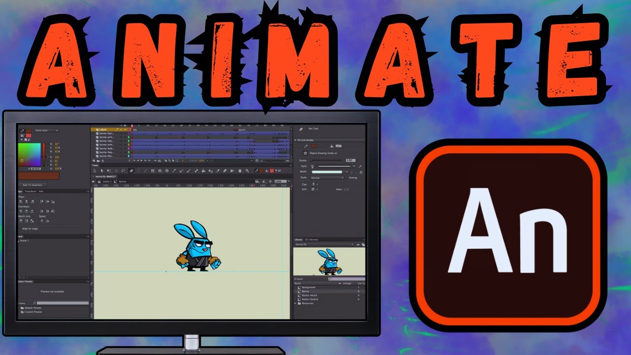 🔥Adobe Animate🔥 How to Install for PC 💻 Last Update + Tutorial 2024 💙 ...