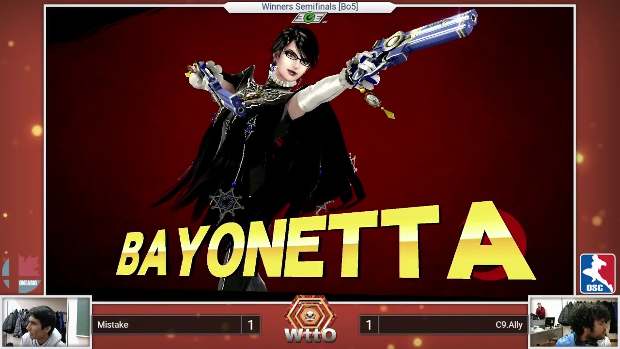 Mistake (Bayonetta, Zero Suit Samus) vs C9.Ally (Mario) - Winners ...
