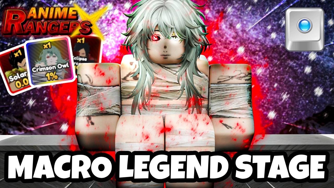 How To *EASILY* Macro The BEST 3 Legend Stages In Anime Rangers X - YouTube