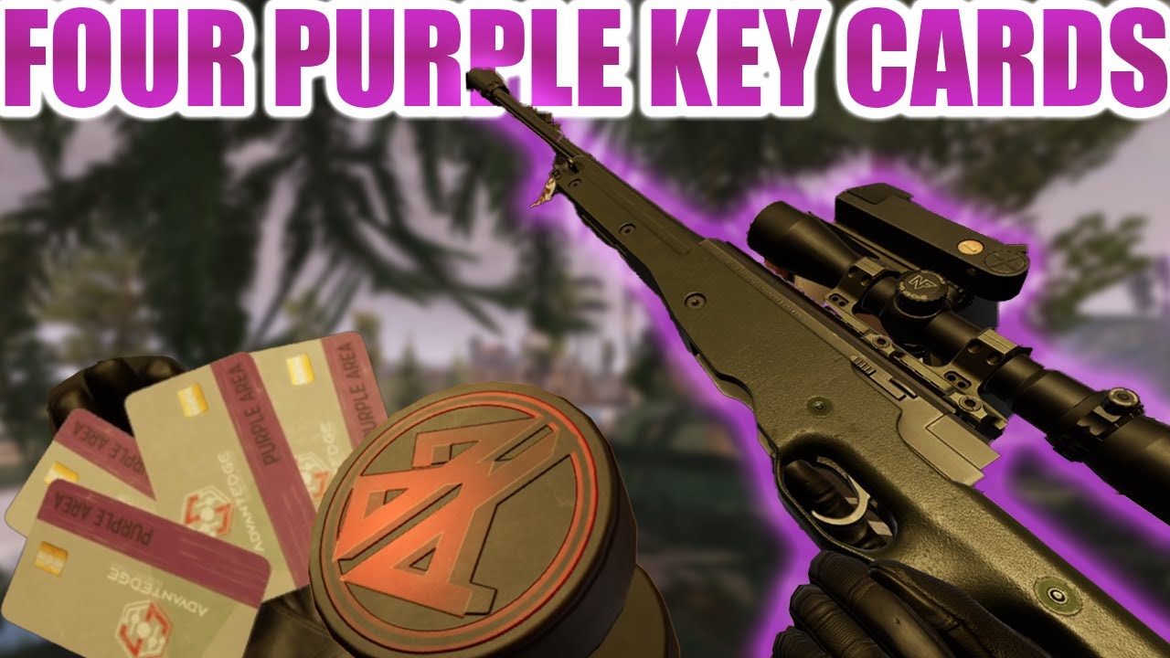 I Got FOUR Purple Keycards In One Raid Using The AWM! - Ghosts Of Tabor ...