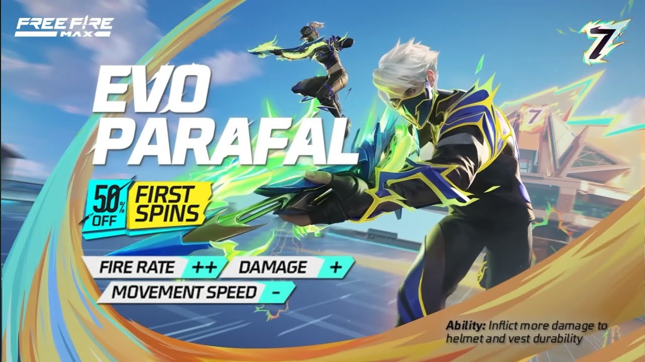 NEW EVO PARAFAL EVENT TODAY | 🤩 FREE FIRE NEW EVO GUN EVENT | NEW EVO ...