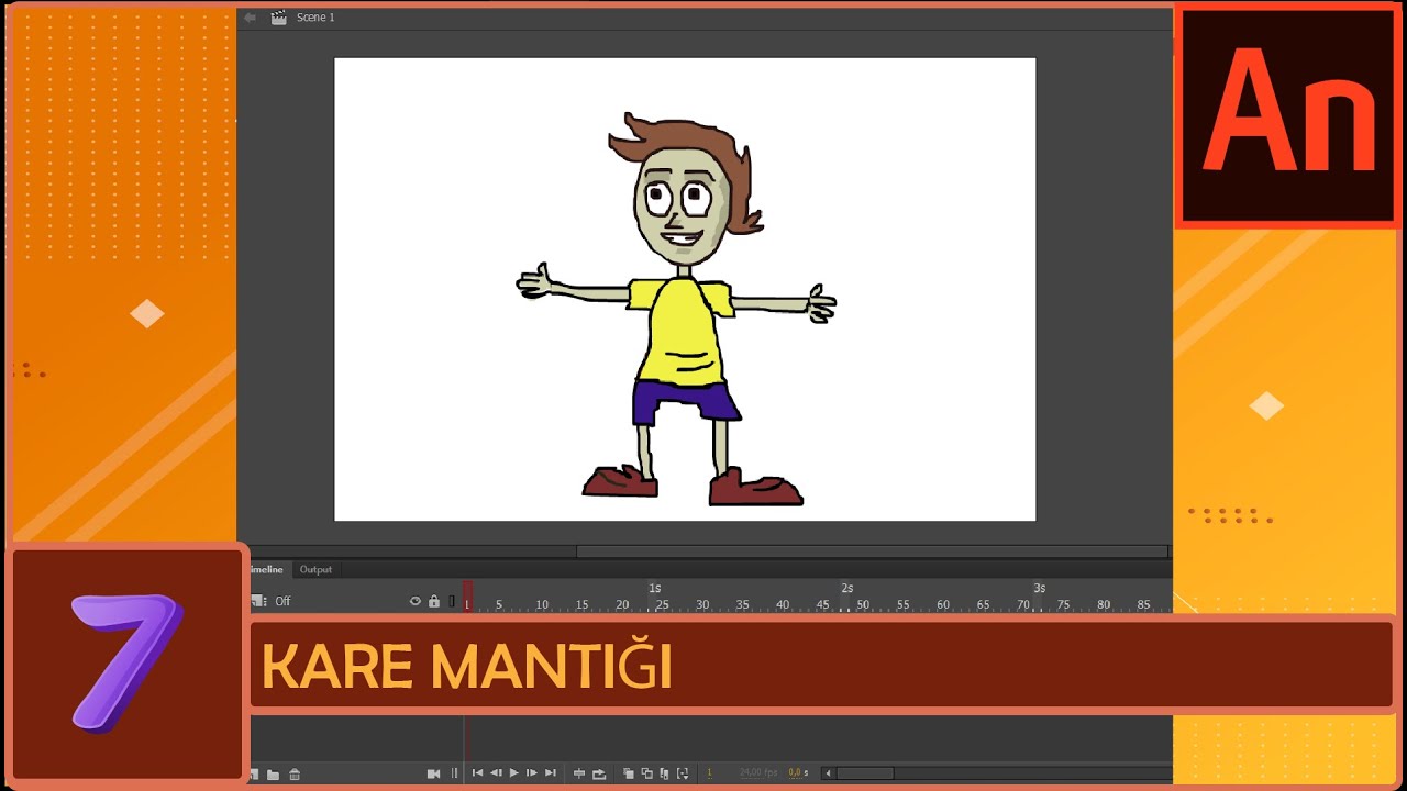Ders 7 - Animate CC'de Frame - Keyframe - Blank Keyframe Özelliği ...