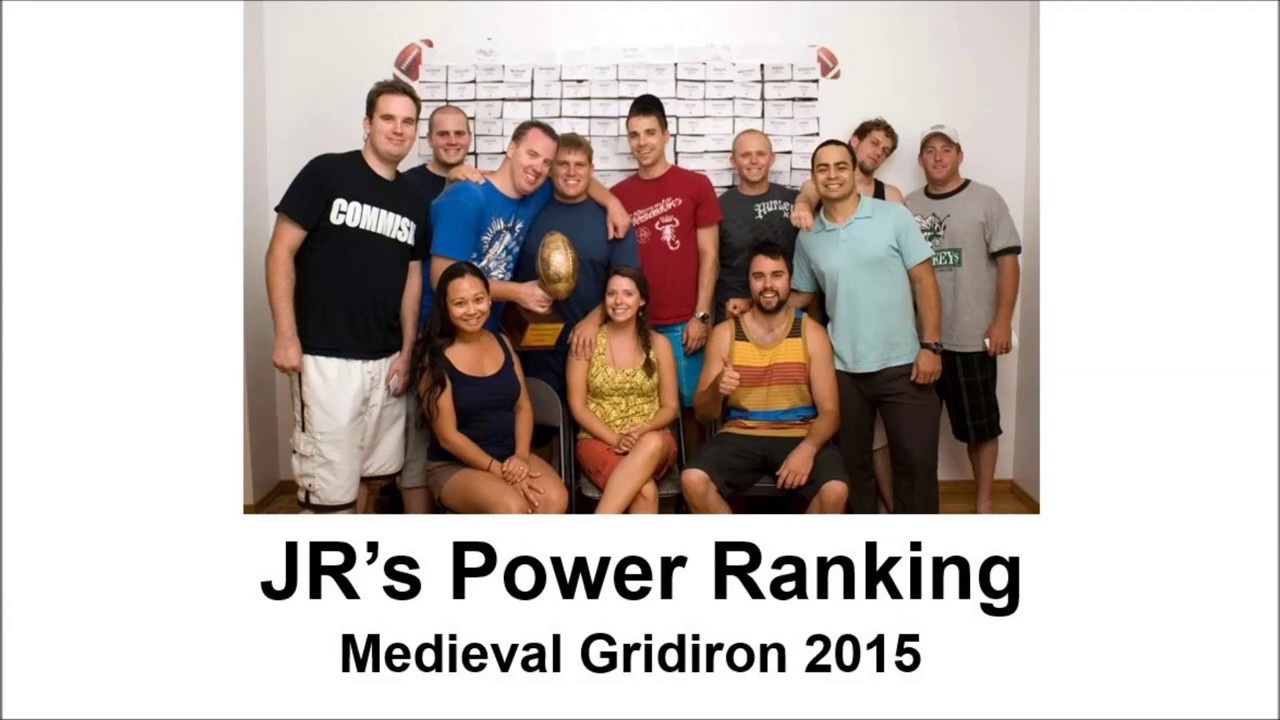 Medieval Gridiron 2015: Power Rankings - YouTube