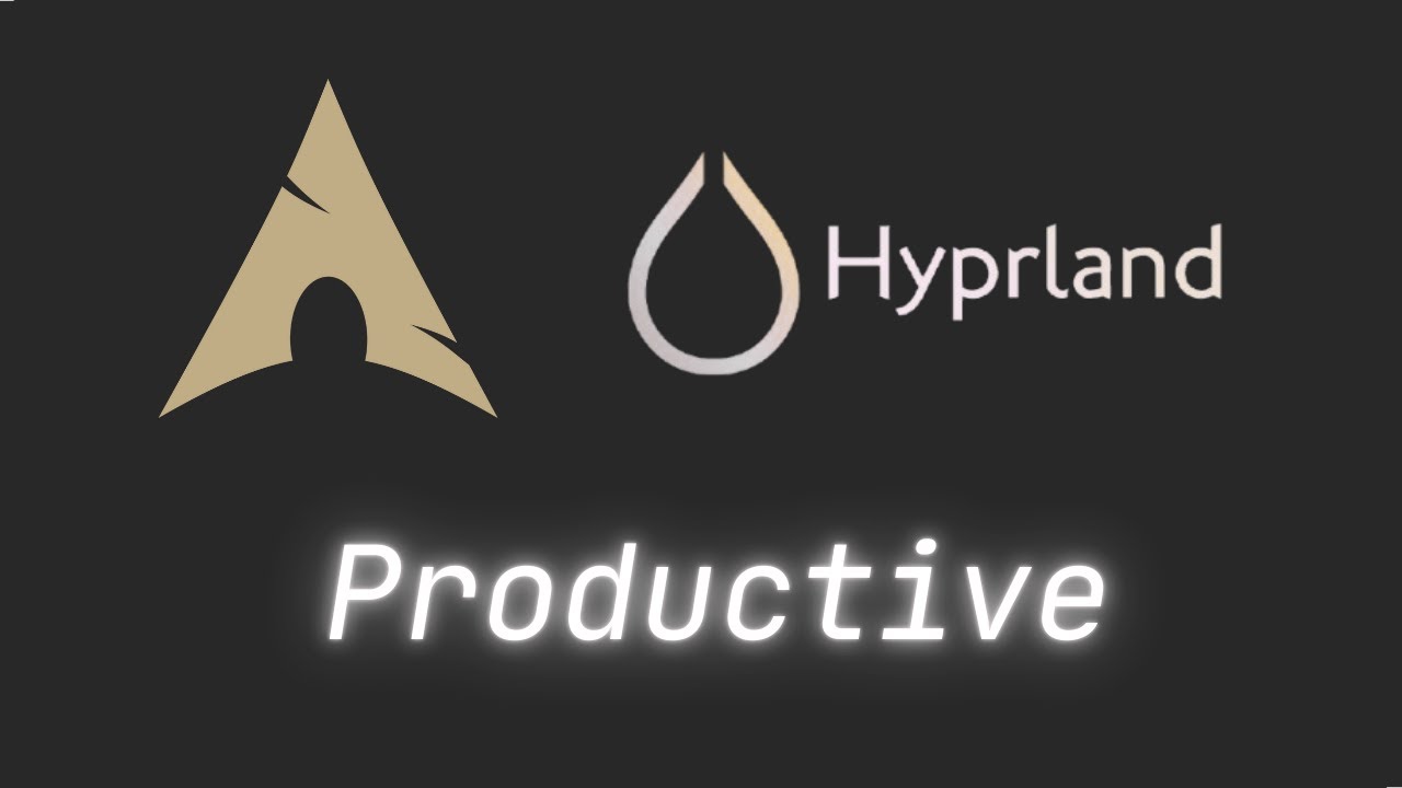 Productive Hyprland Setup - YouTube