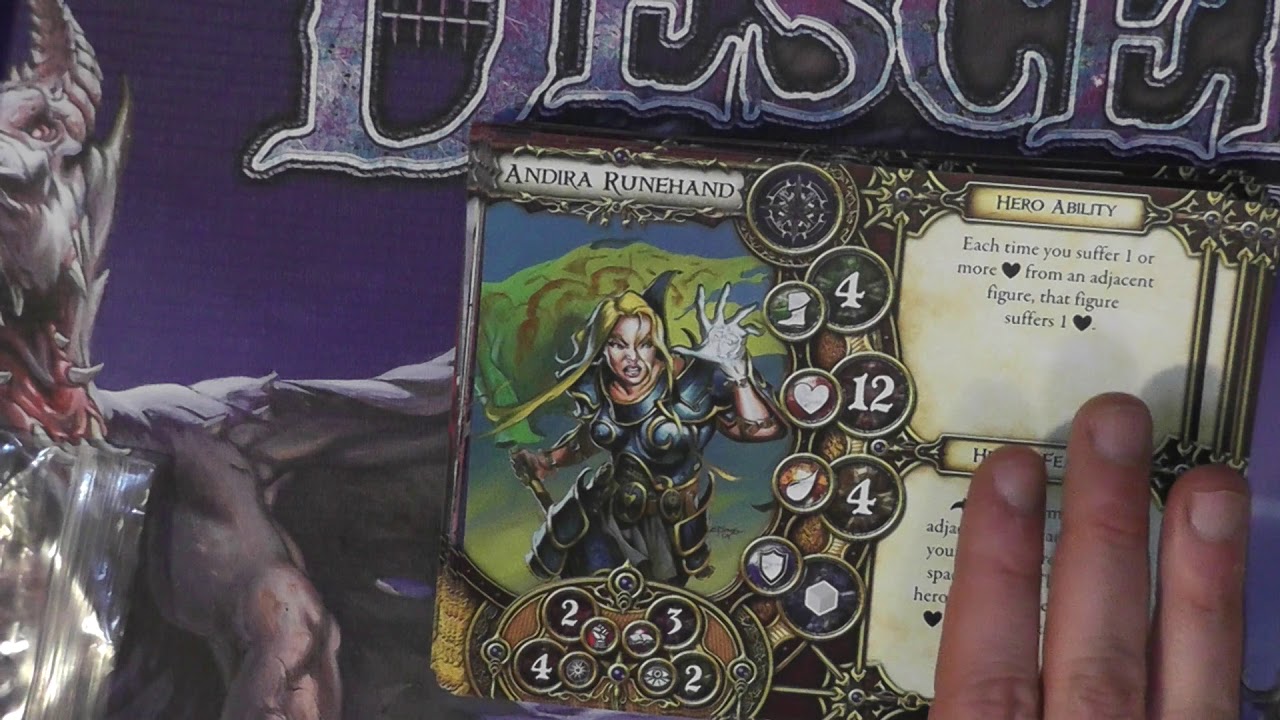 Chits and Cats - Unboxing - Descent 2nd Edition Conversion Kit - YouTube