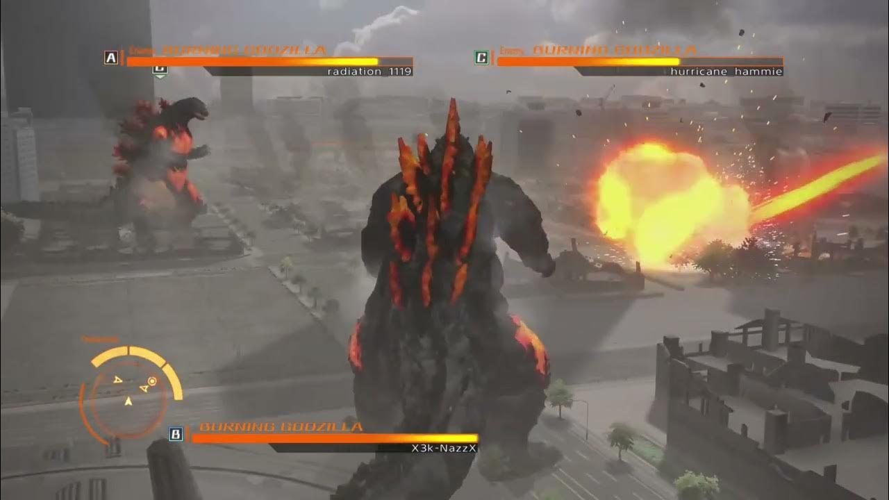 A burning Brawl! (Godzilla ps5 4k 60fps) - YouTube
