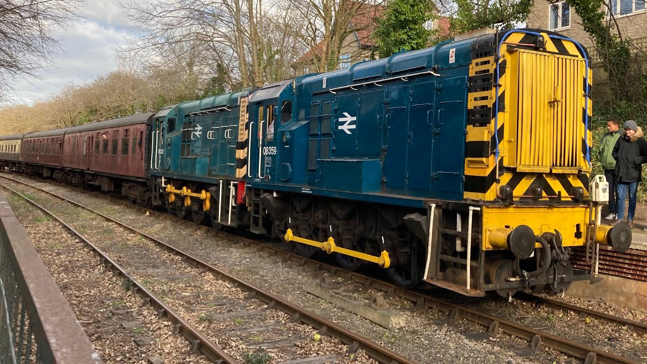 Avon Valley Railway Class 08 Train Services 05/03/2022 with 08202 and ...