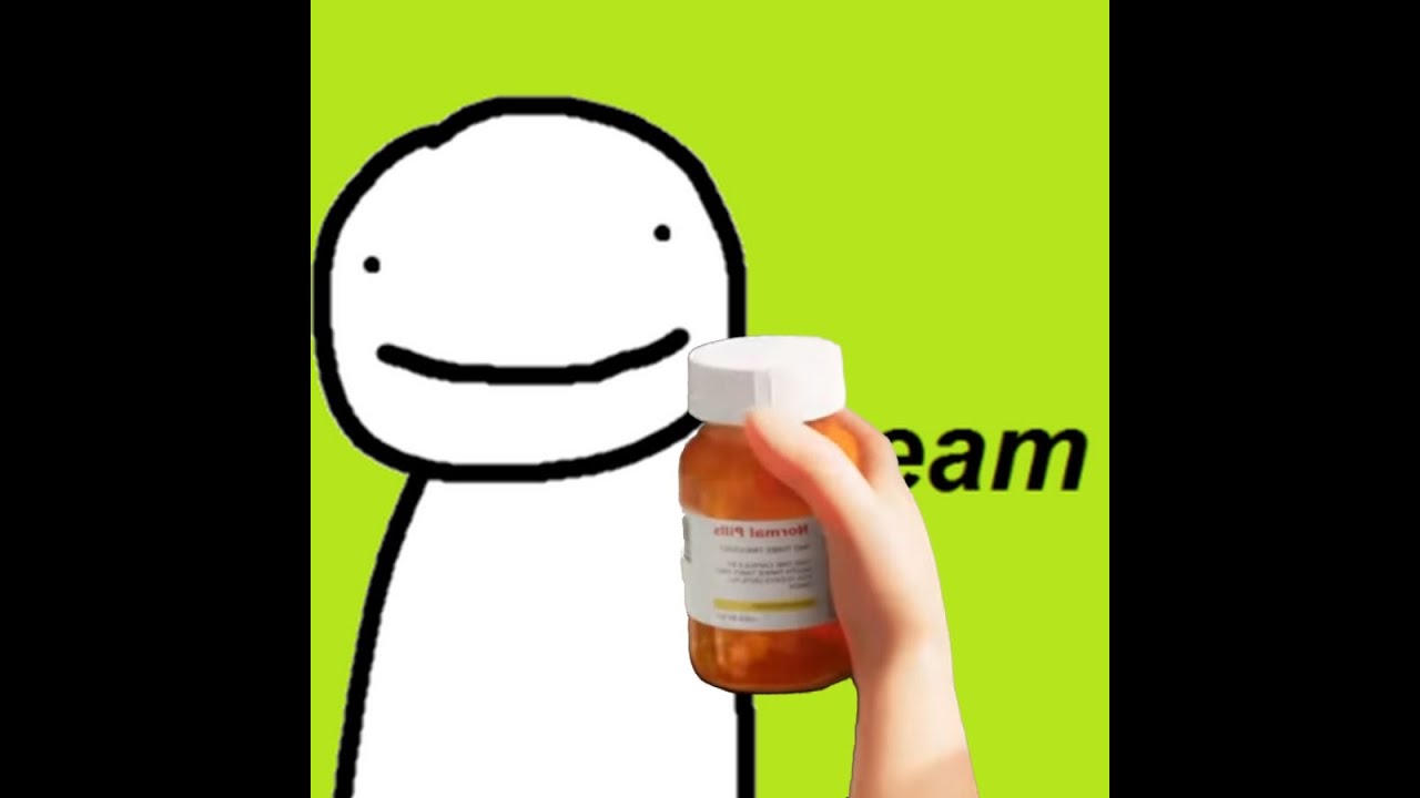 Dream takes his normal pills - YouTube
