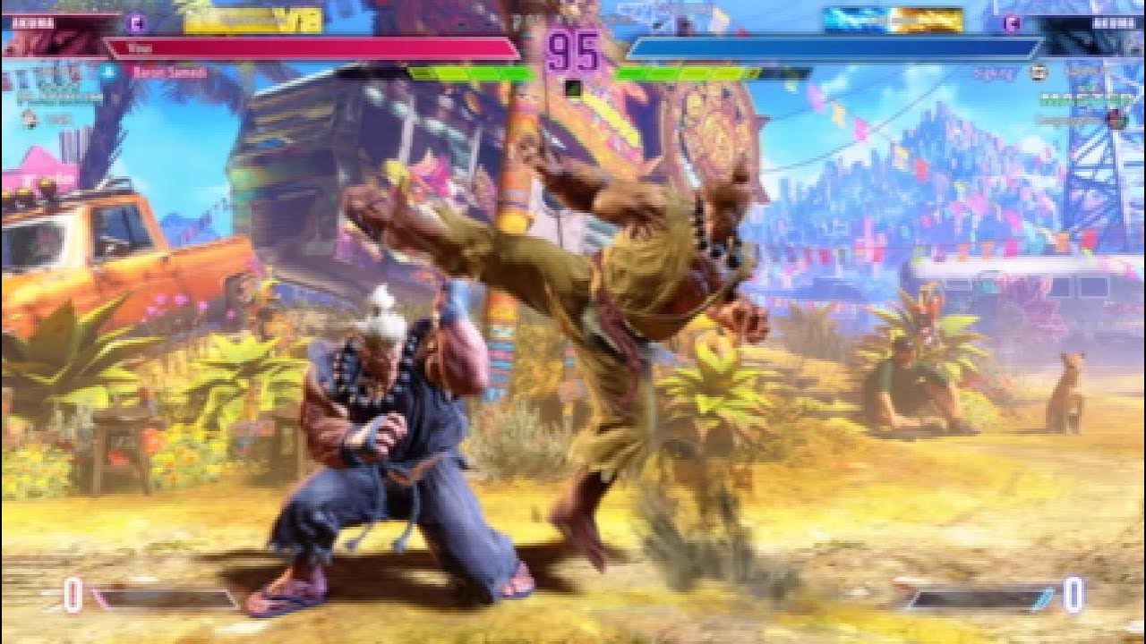 Sf6 -akuma (plat) vs akuma (master) 2-1 - YouTube