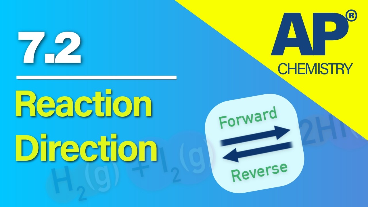 AP Chemistry 7.2 – Direction of Reversible Reactions #apchemistry - YouTube