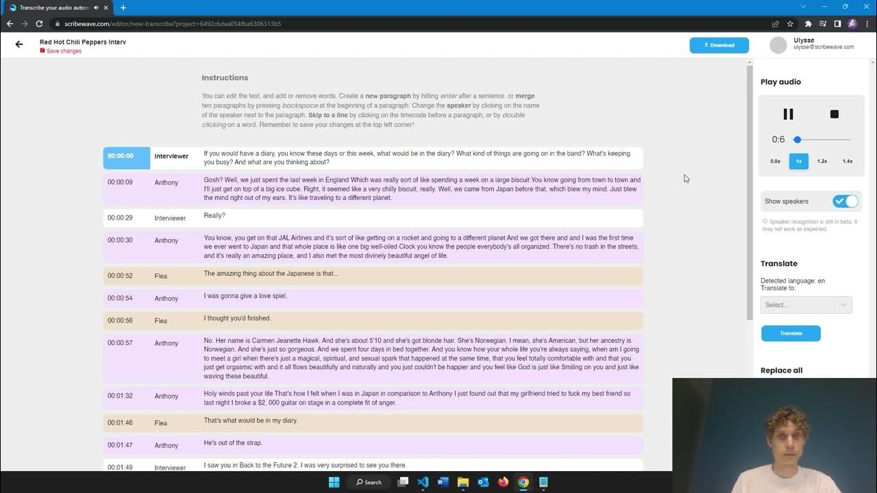 How to transcribe interviews and focus groups automatically - YouTube