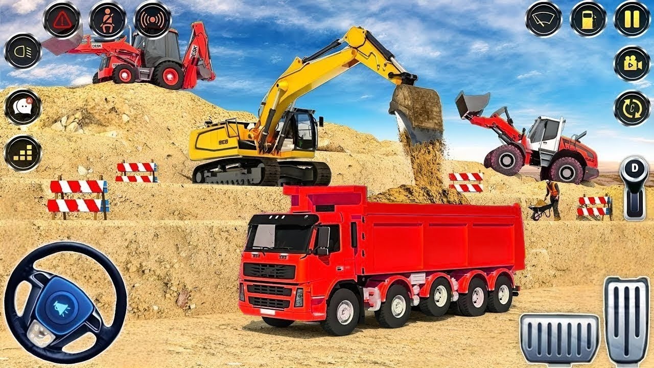 Road Construction Simulator Game - City Road Construction Simulator 3D ...