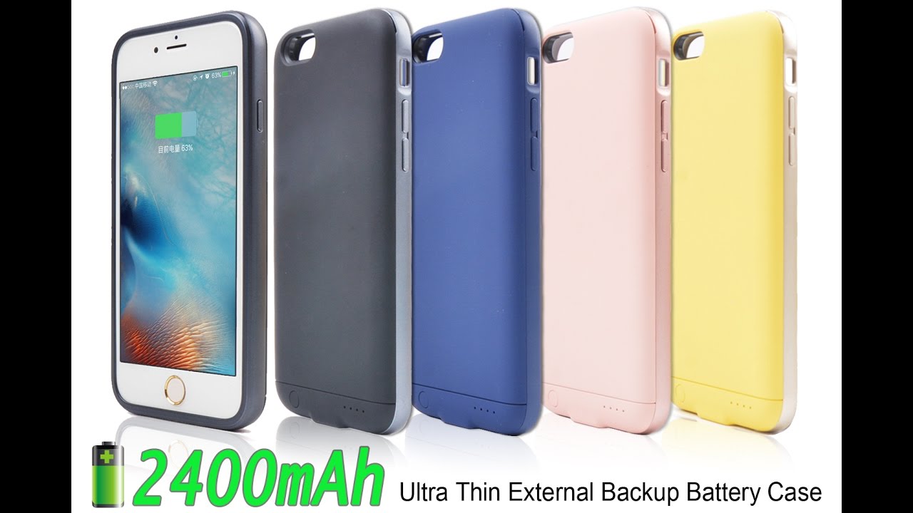 New Arrival Best Shortest Thinnest 3400mAh External Backup Battery Case ...