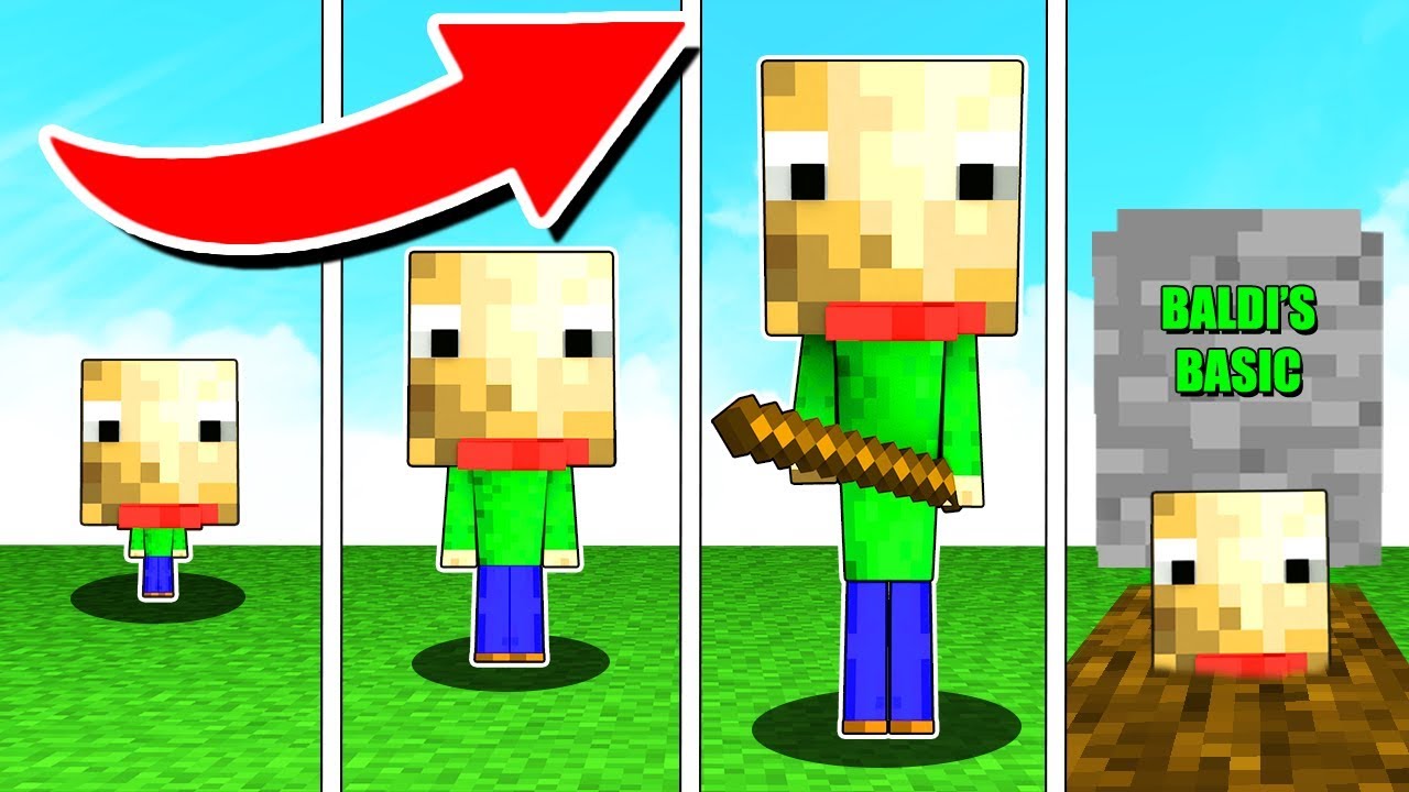 LA VITA DI BALDI SU MINECRAFT! - YouTube