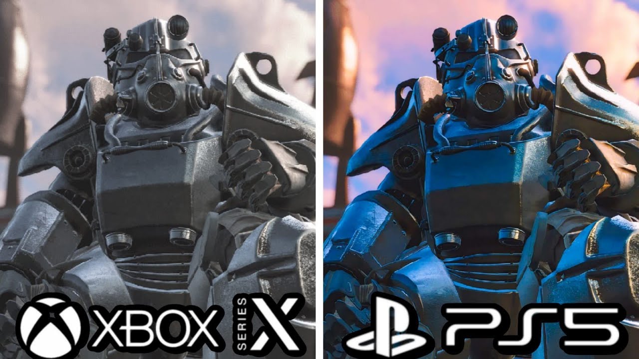 Fallout 4 Anniversary Edition PS5 vs Xbox Series X Graphics Comparison ...