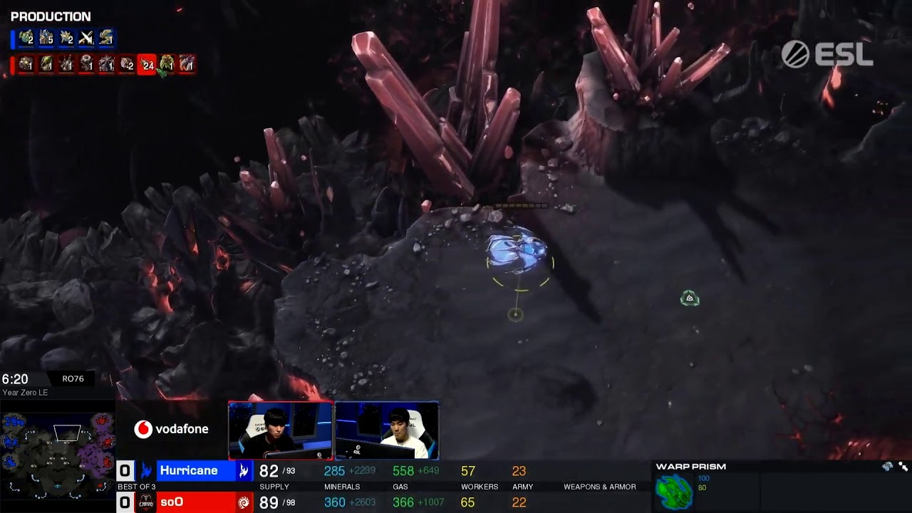 SC2 - Hurricane vs soO - IEM Katowice 2019 Dia 2 - YouTube