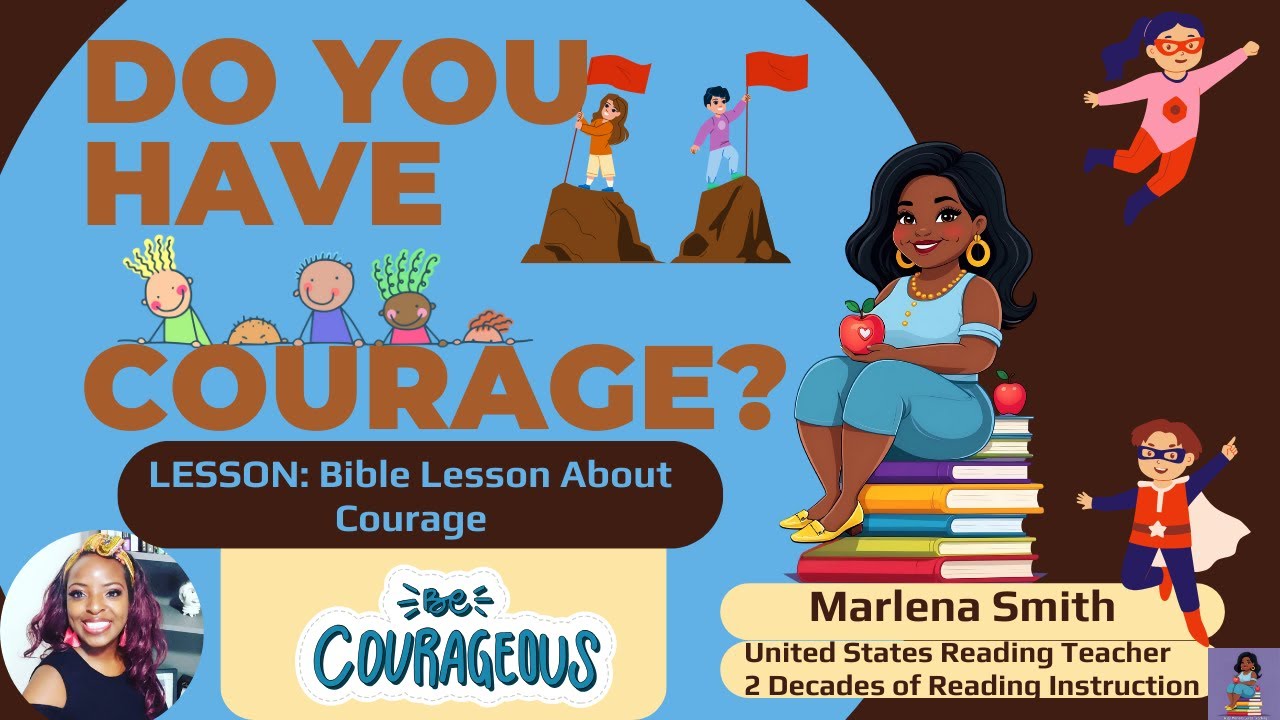 Courage Animals Bible Lesson - YouTube