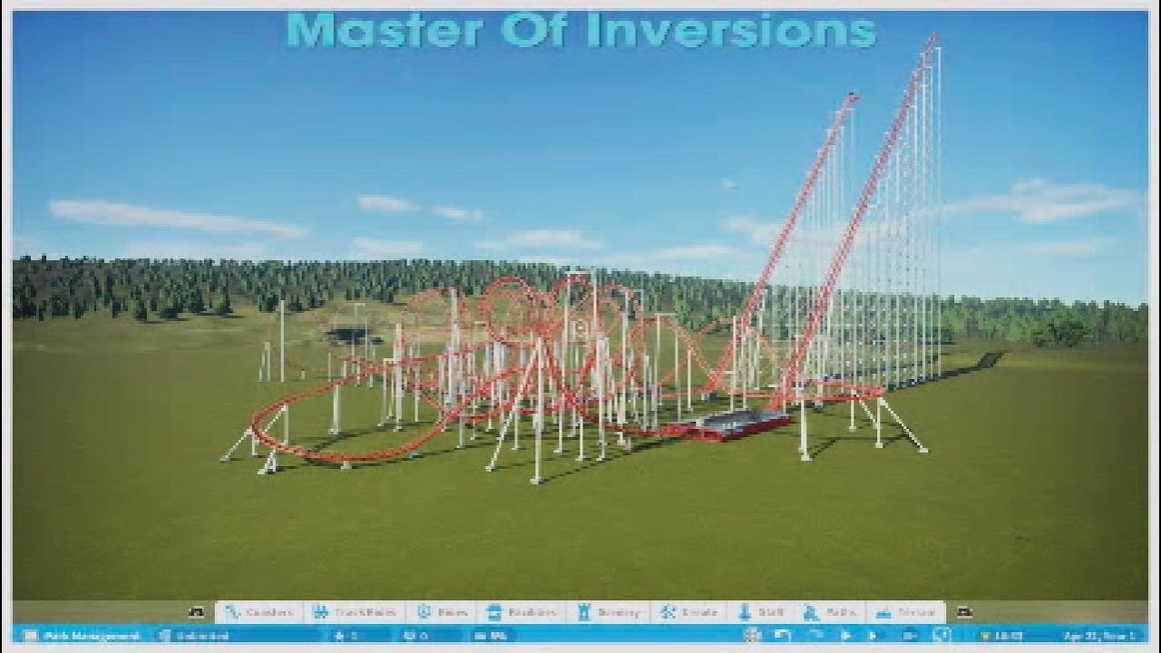 Planet Coaster: Master Of Inversions - On Ride POV (300th Video On My ...