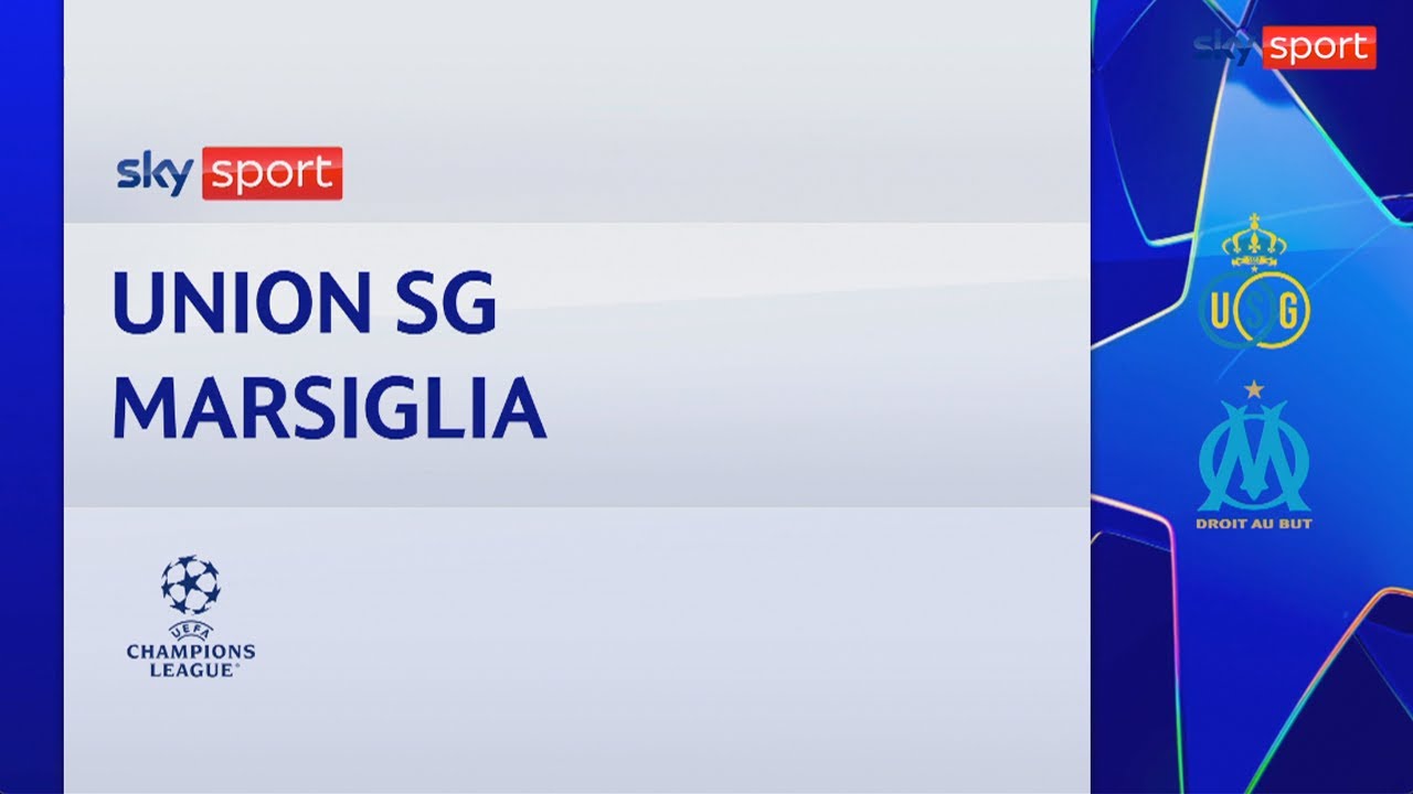 Union Saint-Gilloise-Marsiglia 2-3: gol e highlights | Champions League ...