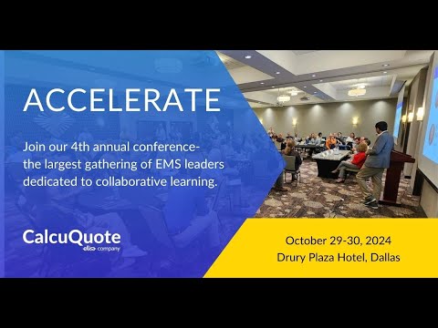 Join the electronics leaders for Accelerate 2024 - the 4th annual ...