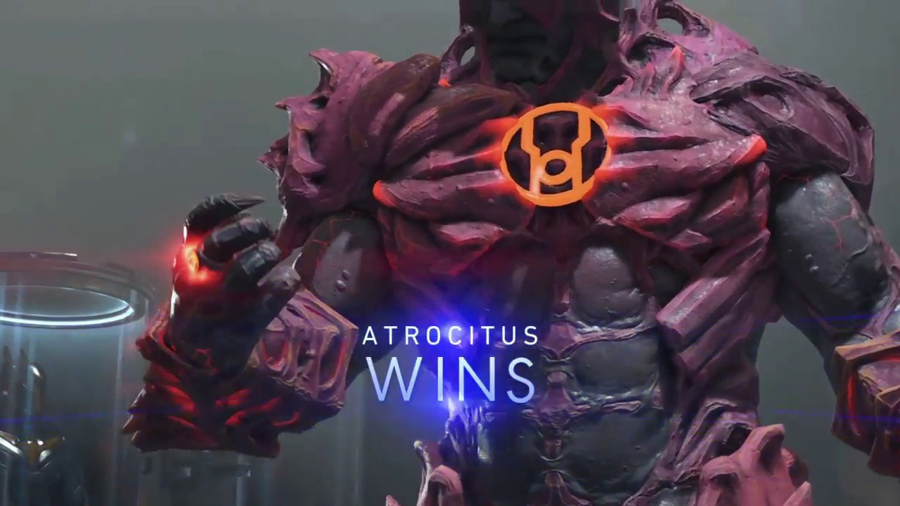 Injustice 2 Atrocitus gameplay 1 character - YouTube