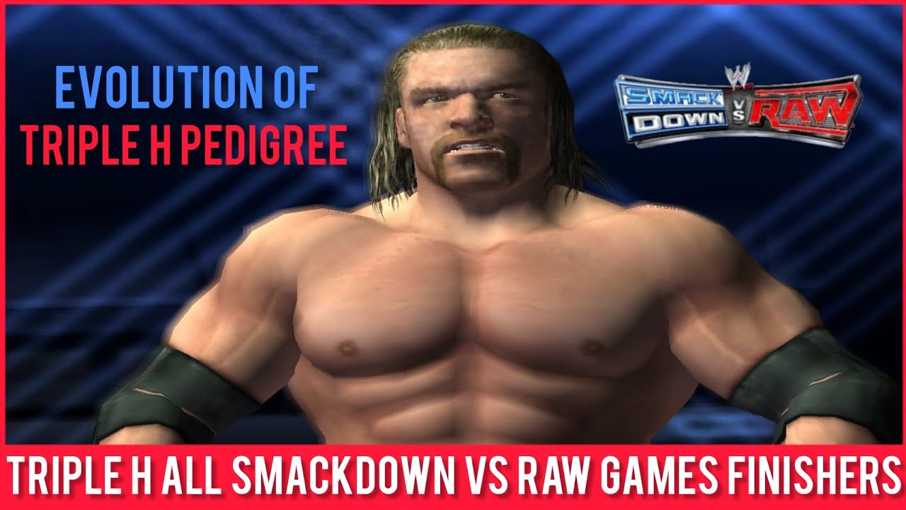 All Finishers! | Triple H Smackdown Vs Raw Games All Finishers | 1080p ...