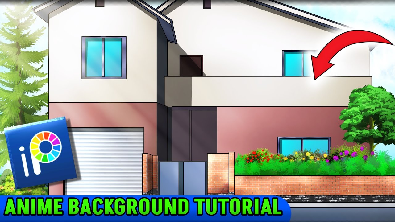Anime Background Tutorial || PG animation #anime - YouTube
