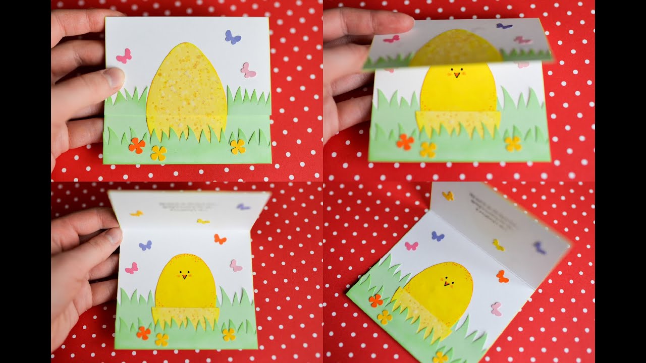 How to Make - Easter Egg Spring Card - Step by Step | Kartka ...