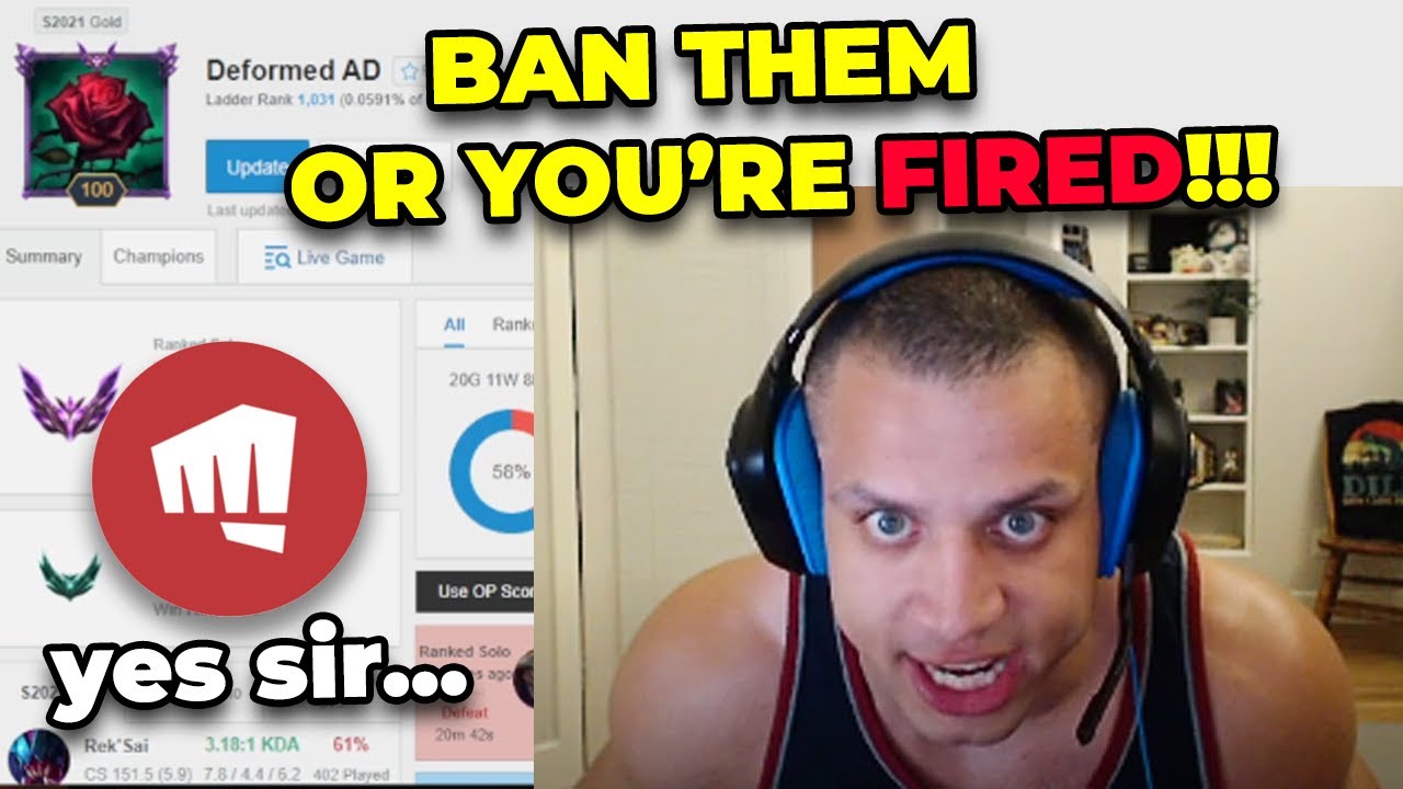 Tyler1 The New CEO of Riot Games?? - YouTube