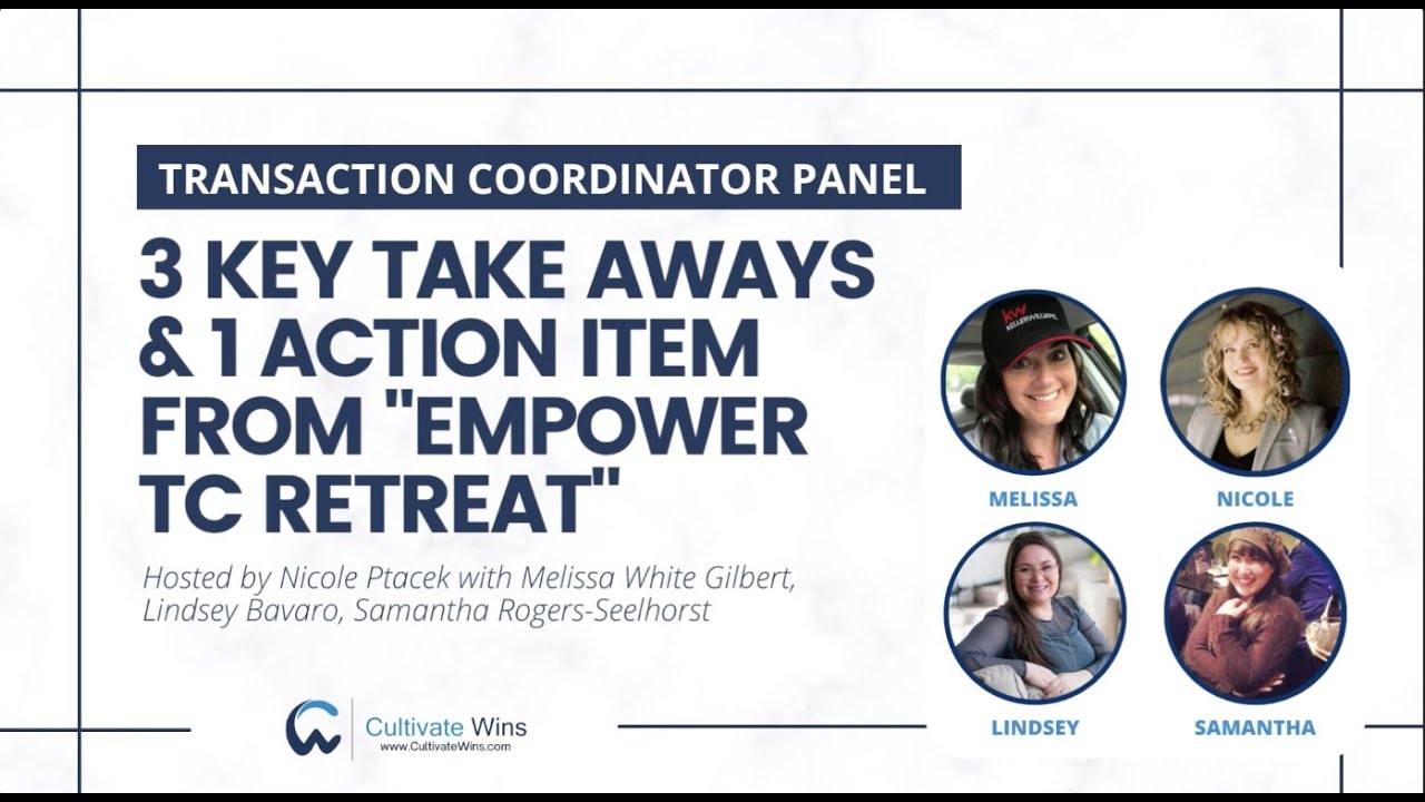 TC Panel Webinar: 3 Key Take Aways & 1 Action Item from the "Empower TC Retreat" - YouTube