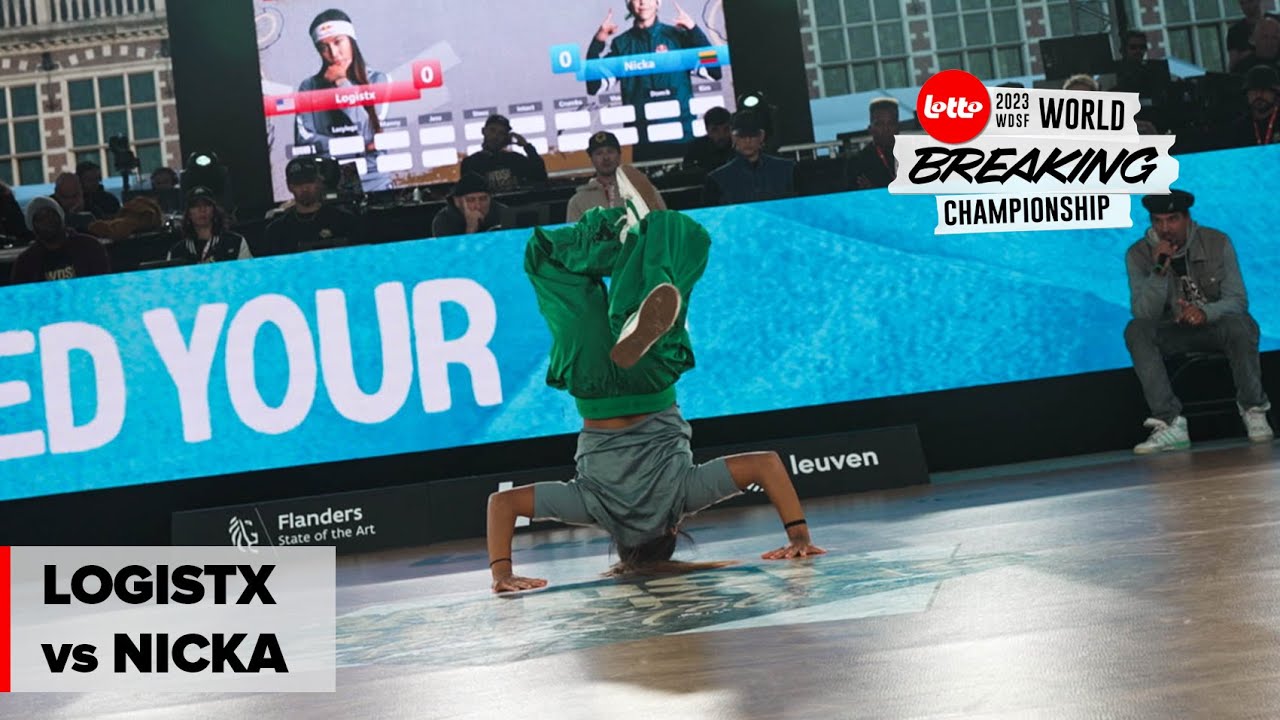 Logistx vs Nicka [BGIRL TOP 8] / WDSF World Breaking Champs 2023 - YouTube