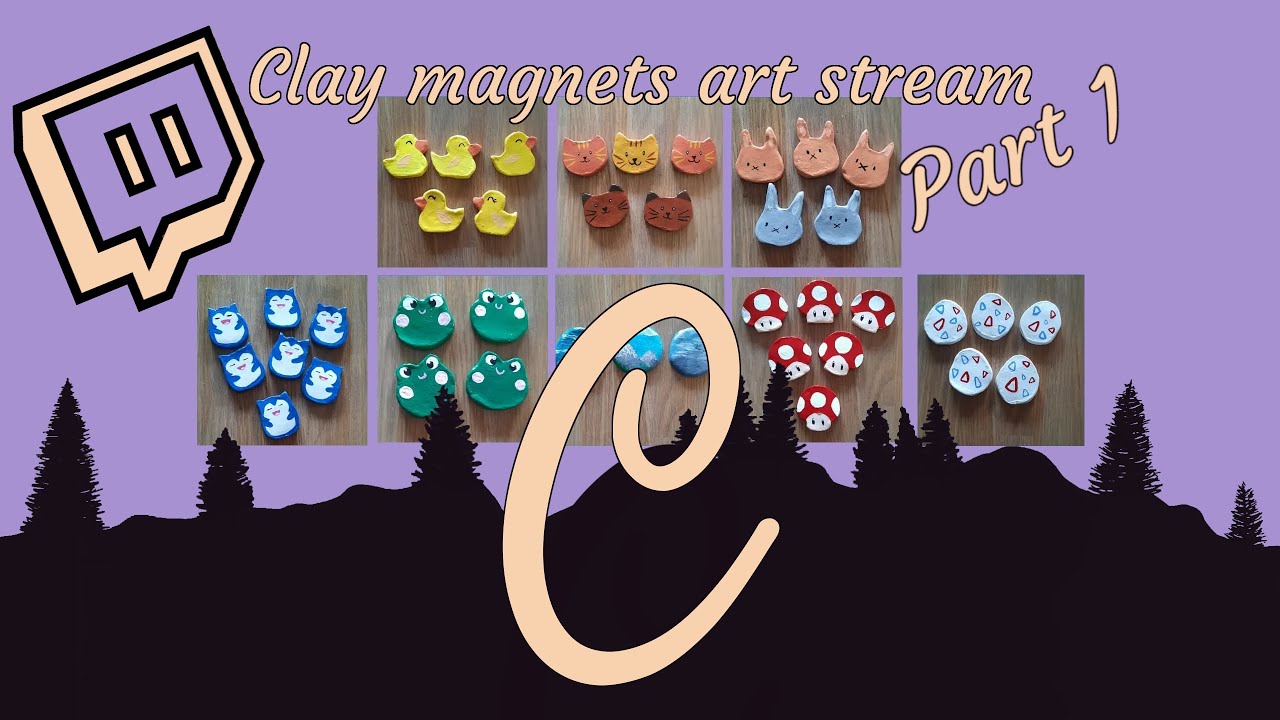 Clay magnets making part 1: sculpting and modelling | webshop | co-work ...