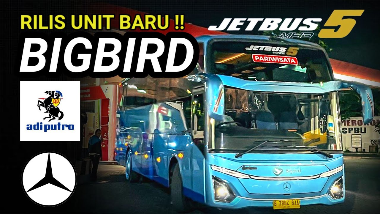 Rilis Terbaru Bigbird Jetbus 5 MHD Mercedes Benz OH 1626 Karoseri ...
