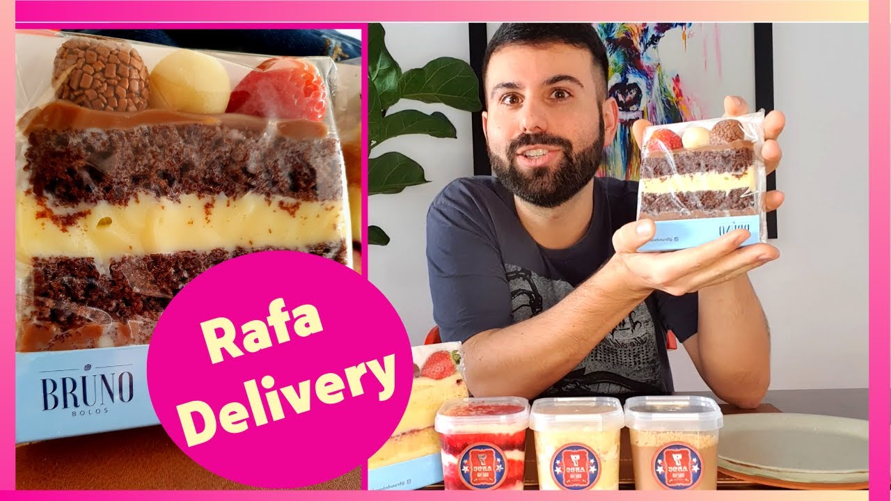 SLICES e Bolos no Pote - Bruno Bolos / Provando as Fatias de bolo de ...