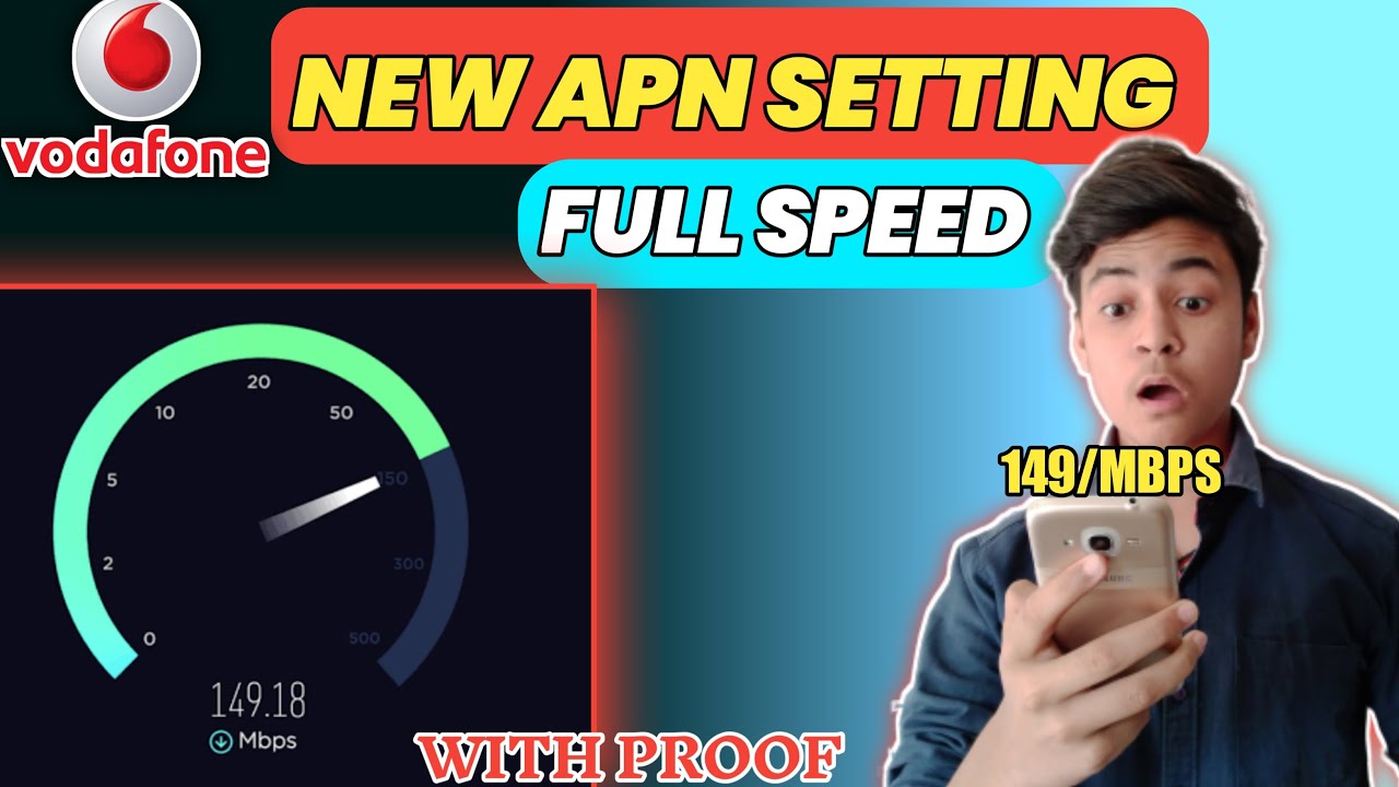 400% Working Vodafone Max APN Setting | Vodafone APN Settings 4G 2020 ...